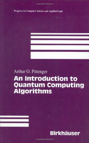 An Introduction to Quantum Computing Algorithms eBook - StudyingCore